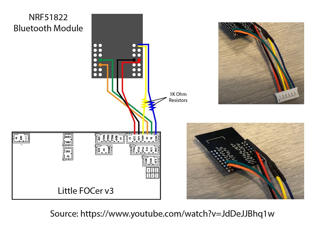 Bluetooth Module Wiring Diagram - NRF51822 - Other parts and ...